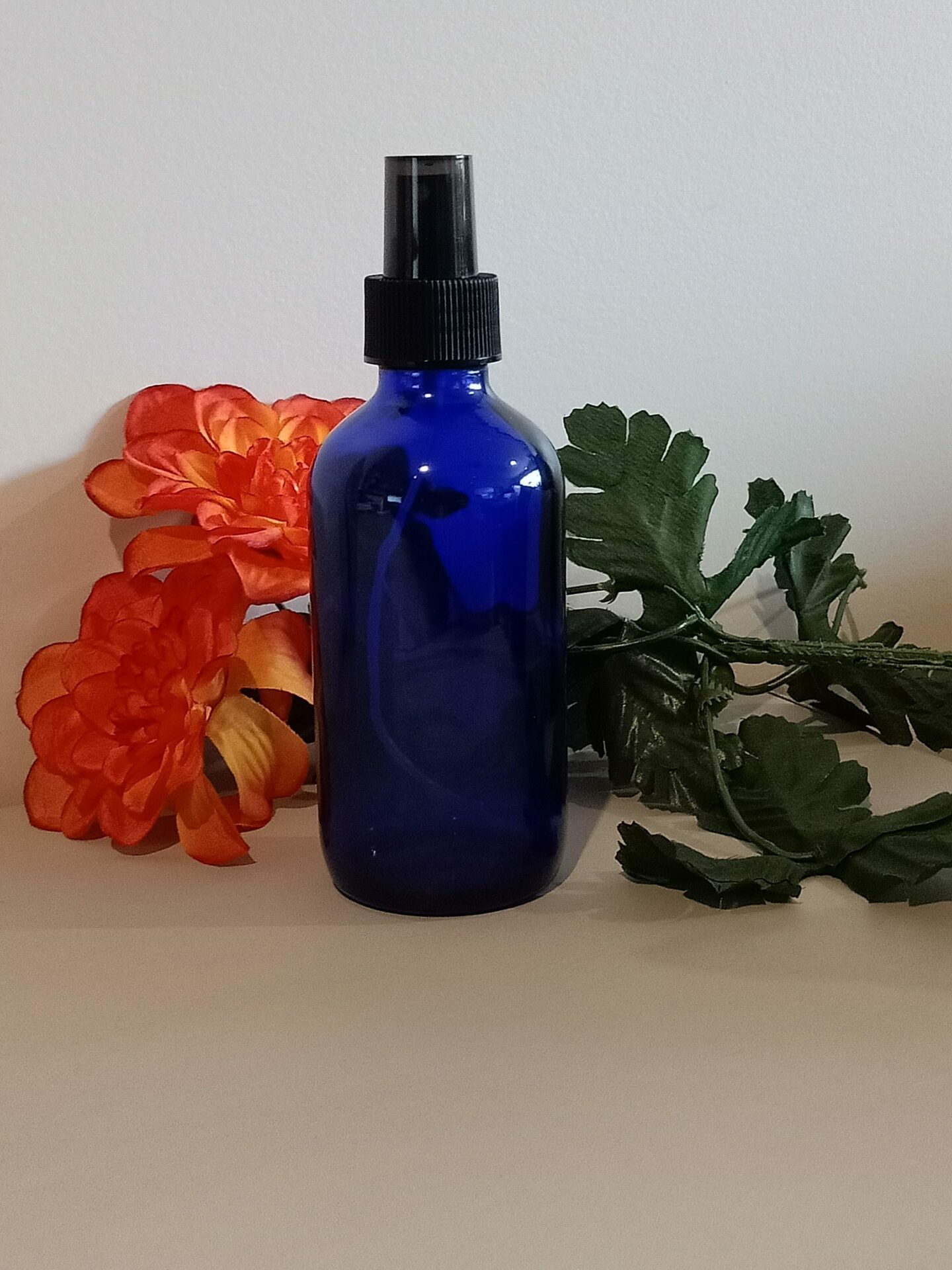 250ml Blue Glass Bottle with Fine Mist Top | Fast Shipping | Aroma DIY